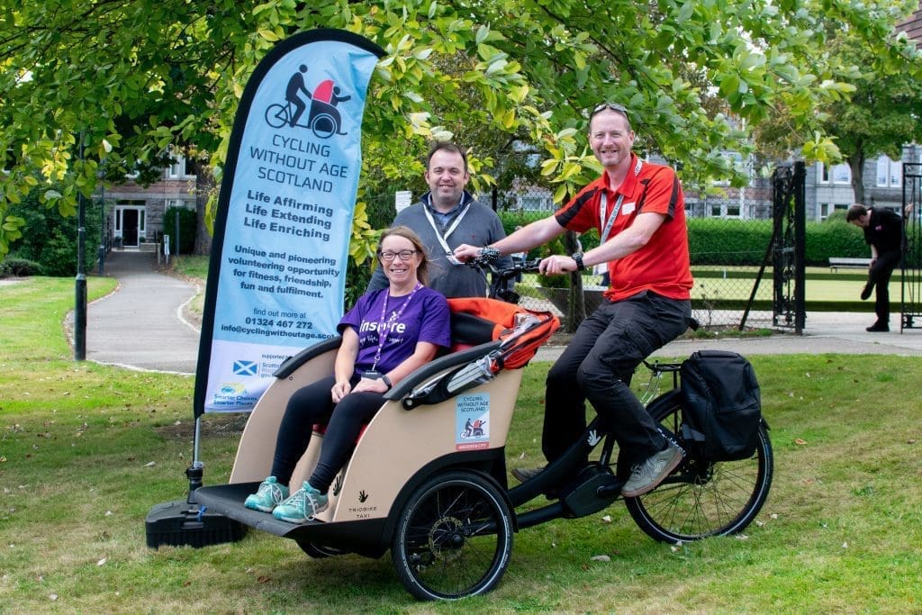 Excitement as Cycling Without Age Scotland project rides into Aberdeen ...